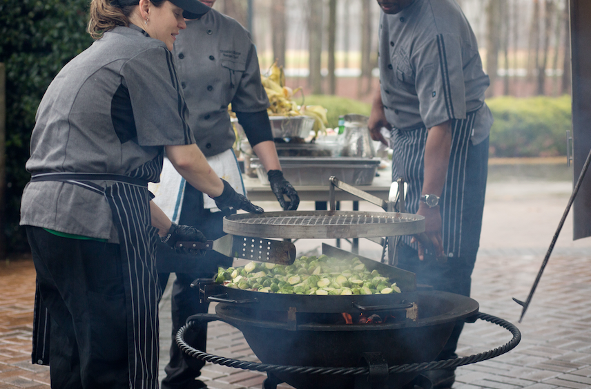 Chef Andrea Griffith - The Chef's Hot Seat | Sea Island Forge