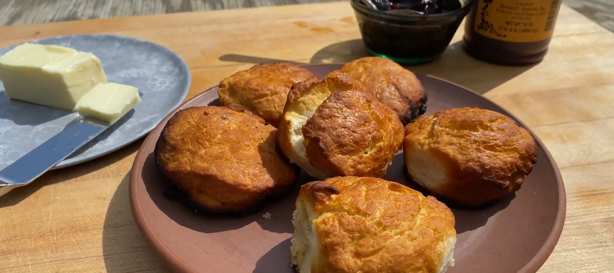 Dutch Oven Biscuits – Sea Island Forge