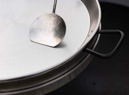 Paella Spoon - Hand Forged | Sea Island Forge