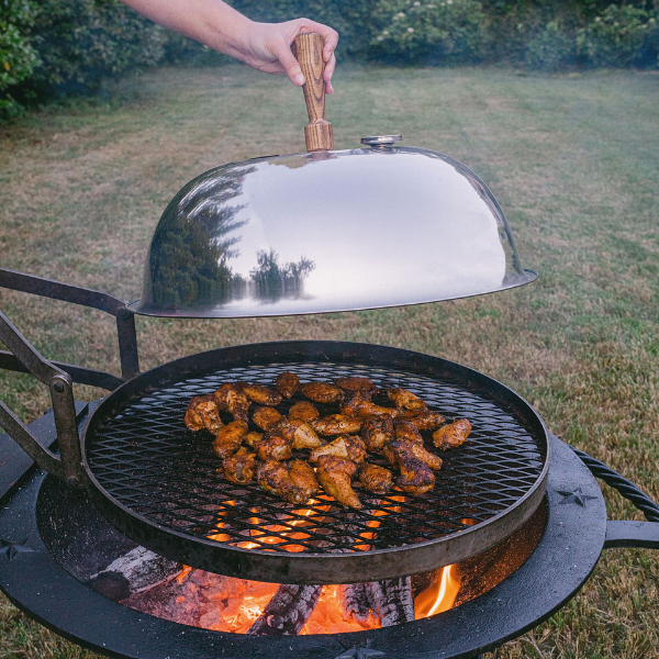 Heat Dome - Grill Accessory For Fire Pit Cooking | Sea Island Forge